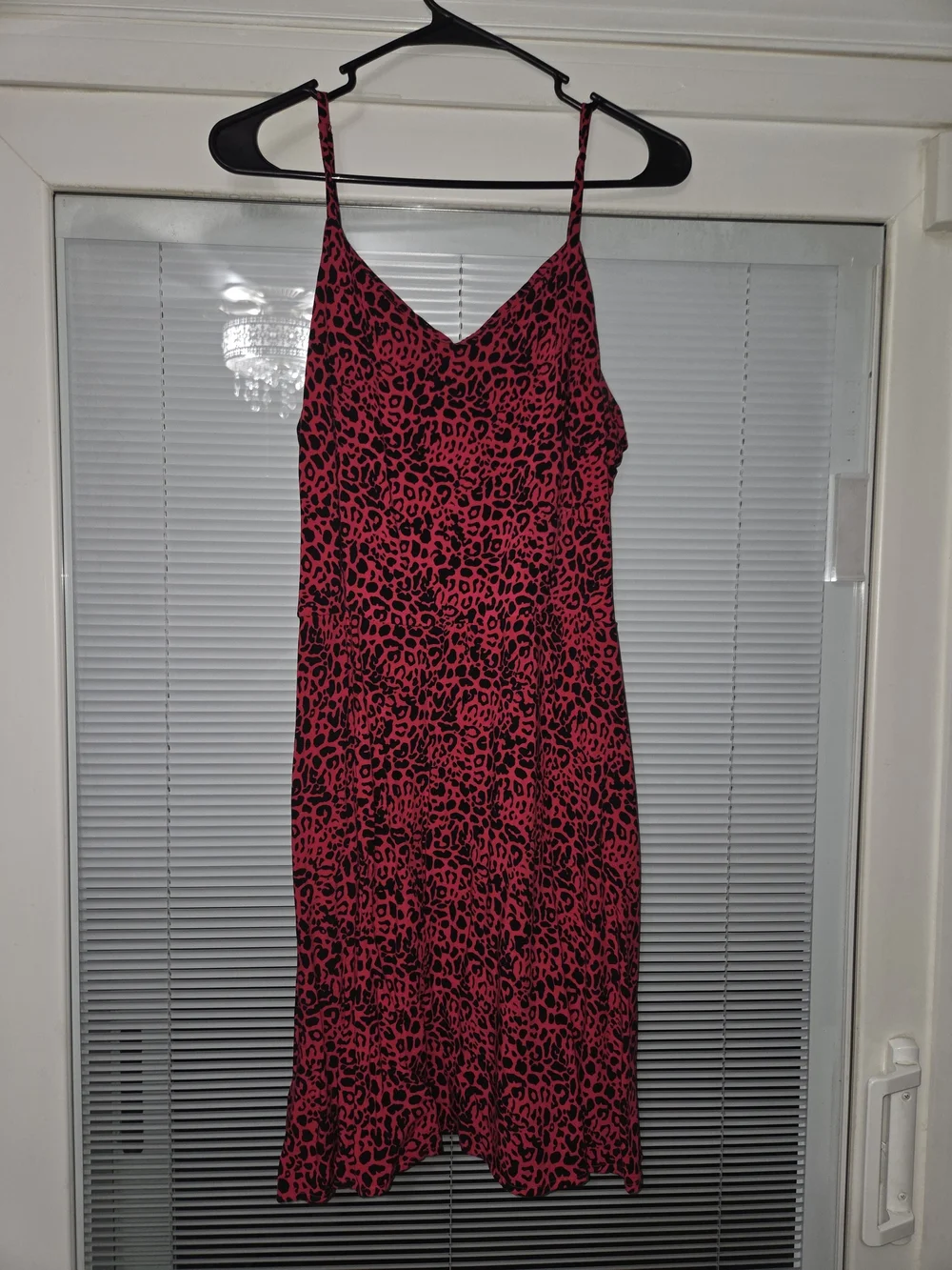Apt. 9 | Dresses | Apt 9 Hot Pink And Black Leopard Print Slip Dress ...